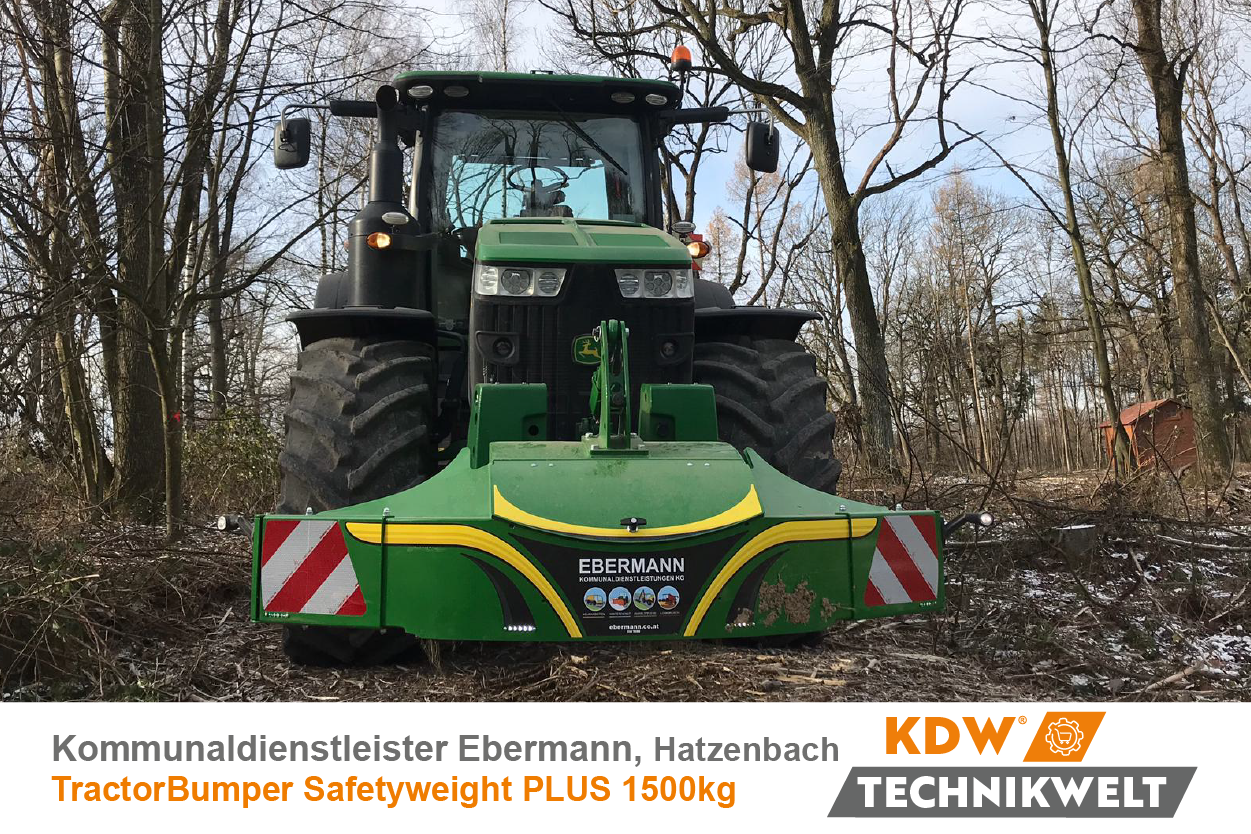 TractorBumper Front- und Heckgewicht Safetyweight PLUS 1300kg - 2500 kg ...