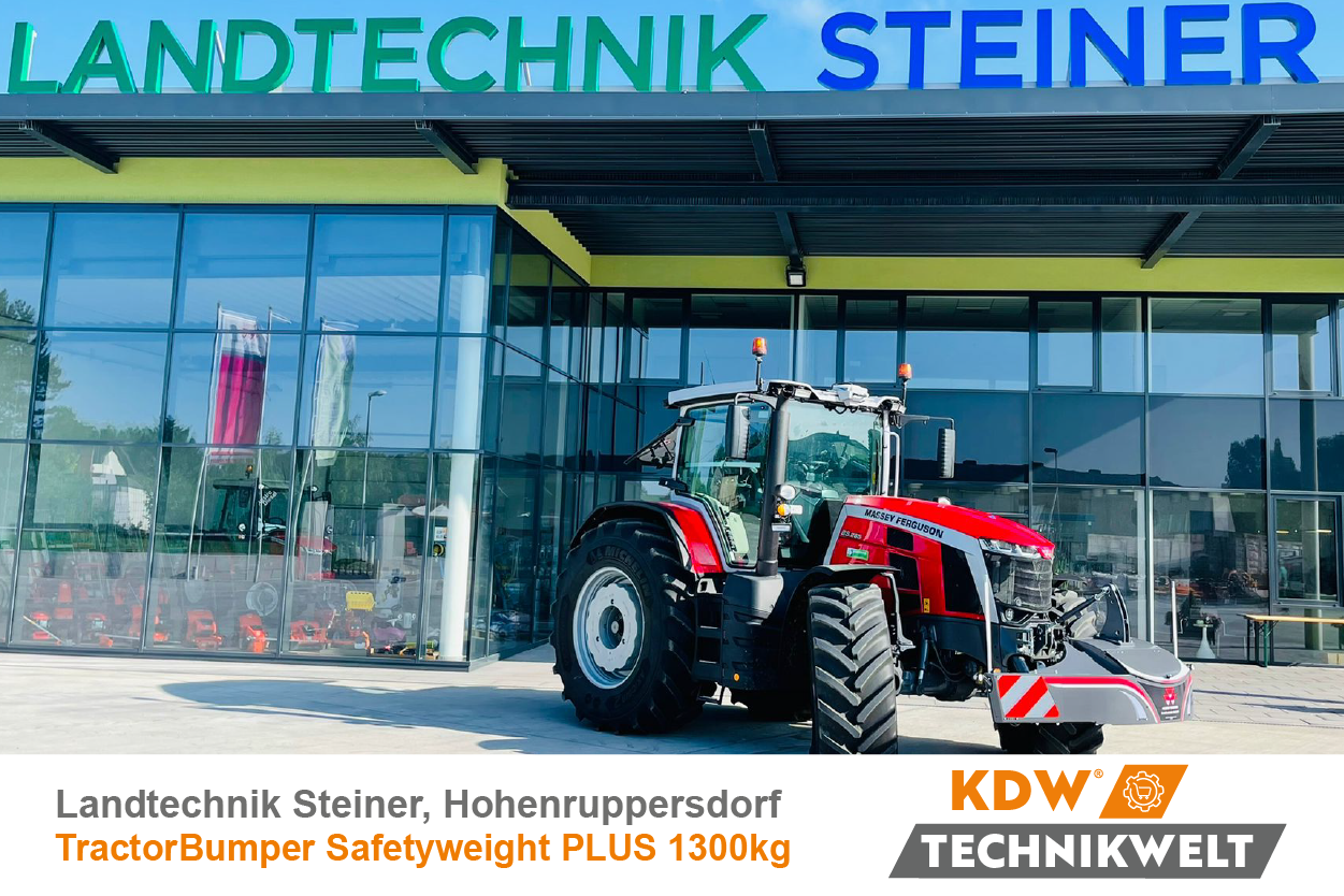 TractorBumper Front- und Heckgewicht Safetyweight PLUS 1300kg - 2500 kg ...